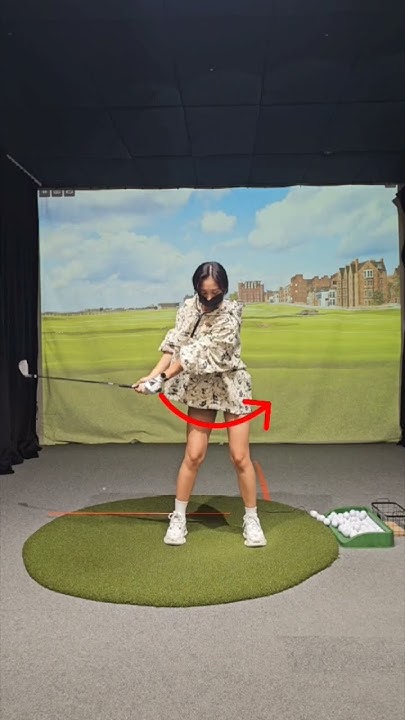 올바르게 회전하지않으면 과한 인아웃and푸시 구질이 생길 수 있습니다⛳️윤나라프로 수원골프레슨 골프아레나24 골프스윙 골프 프로스윙 아이언스윙 드라이버스윙 골프