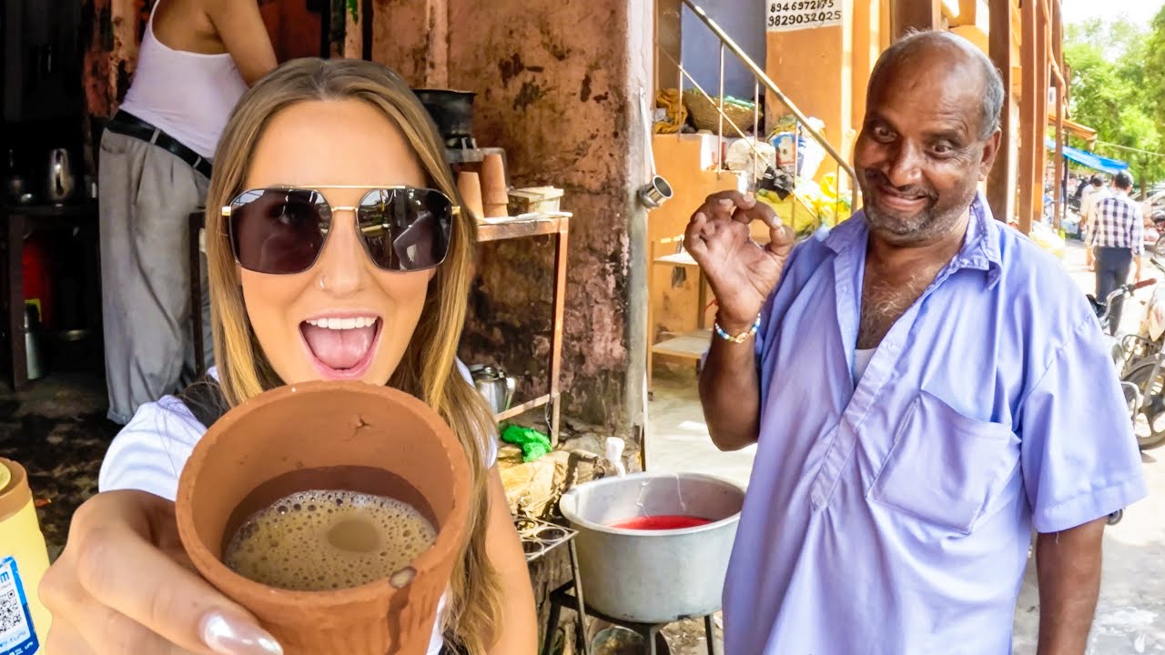 Indian Local Has The BEST Chai in Jaipur The Pink City! 🇮🇳 - YouTube