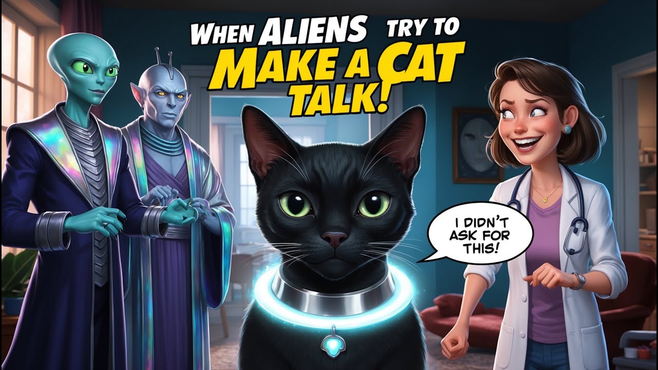 When the Aliens Tried to Make a Cat Talk | Sci-Fi Story | HFY - YouTube