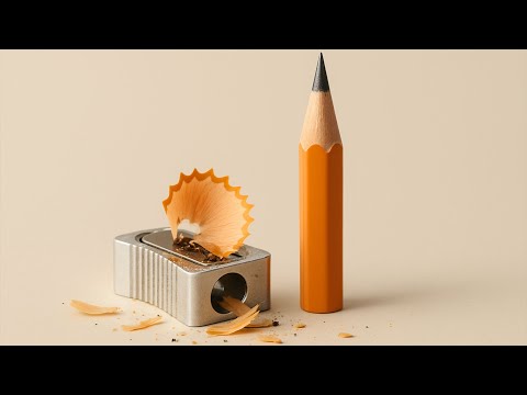 ASMR Kalemtıraş ile Kalem Açma Sesi ✏️ | Odaklanma ve Rahatlama İçin | Pencil Sharpening Sound ASMR