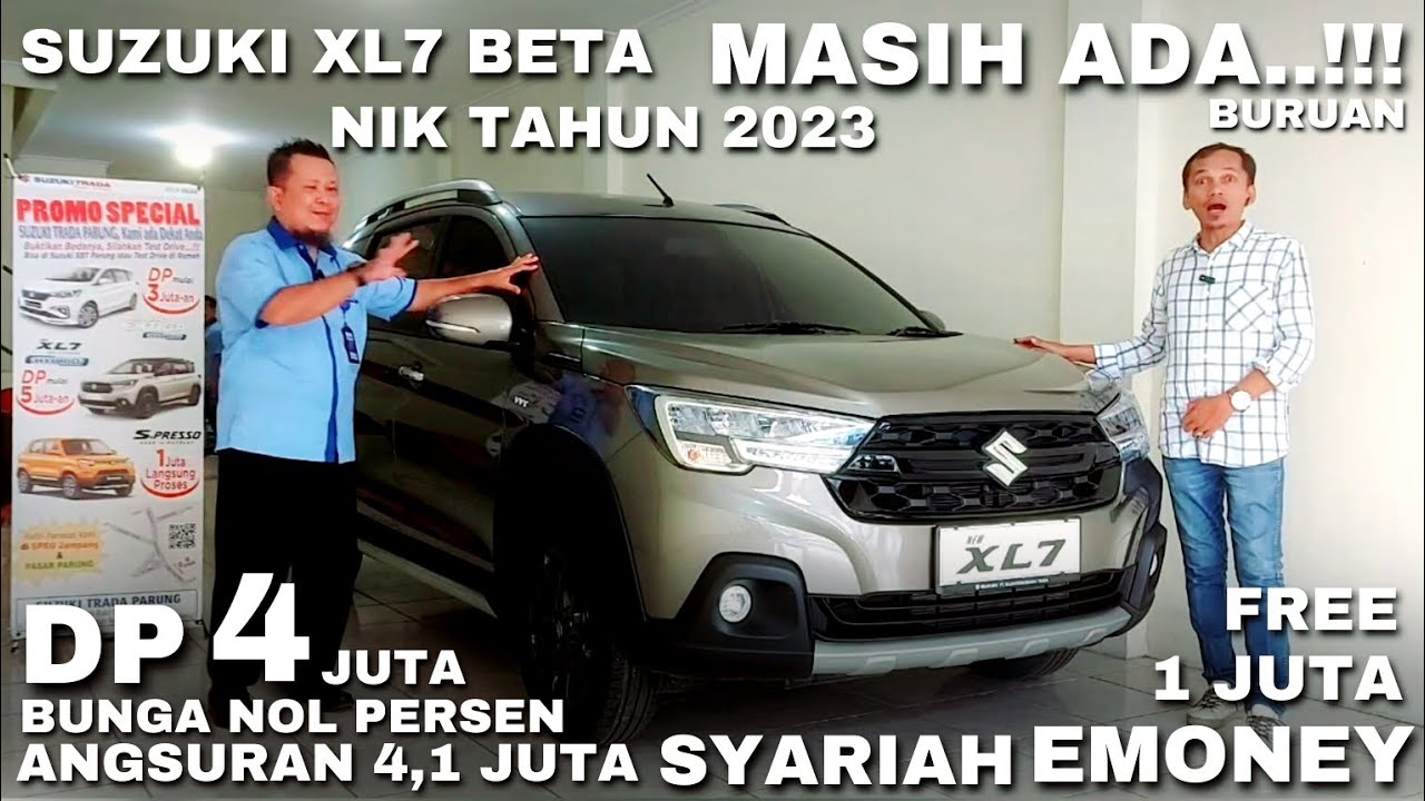 SUZUKI XL7 BETA MAGMA GREY - DP 4 JUTA - Angsuran 4,1 Juta - SYARIAH ...