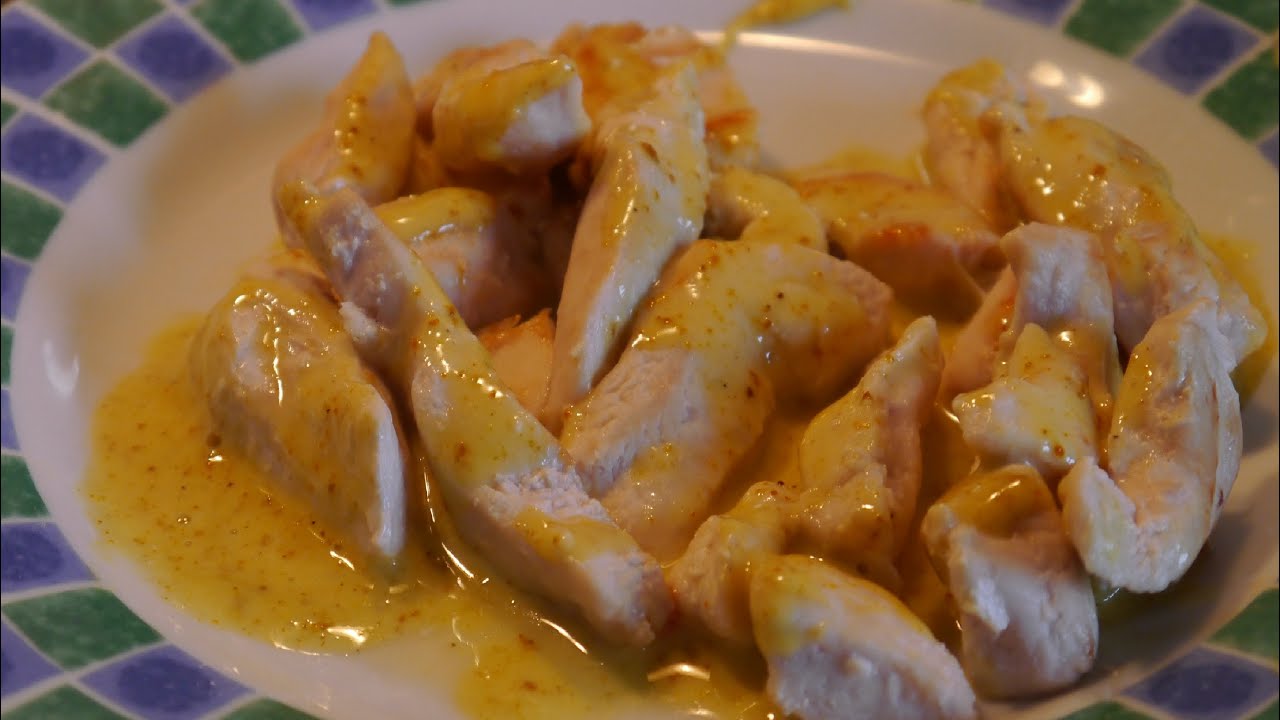 pollo cremosino.. 196 kcal! - YouTube