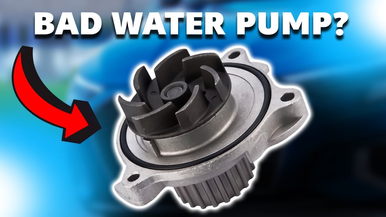 SYMPTOMS OF A BAD WATER PUMP (Watch Out For THIS!) - YouTube