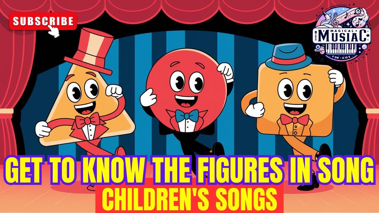 Get to Know the Figures in Song 🔢🎶 Fun Learning for Kids | Children's ...