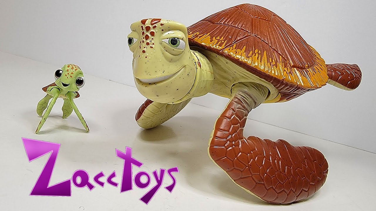 Mattel Disney Pixar Fratured Favorites Crush and Squirt from Finding ...