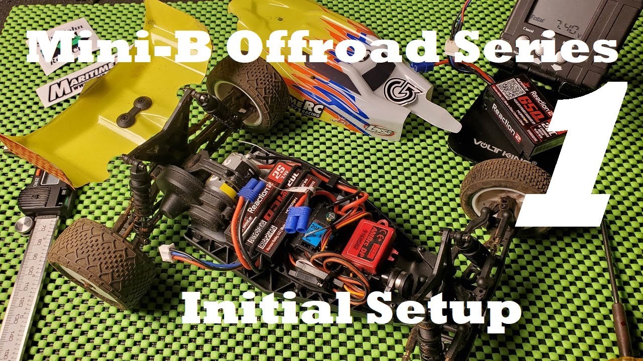 Series: Losi Mini-B Dirt Offroad: Part 1 - Initial setup - YouTube