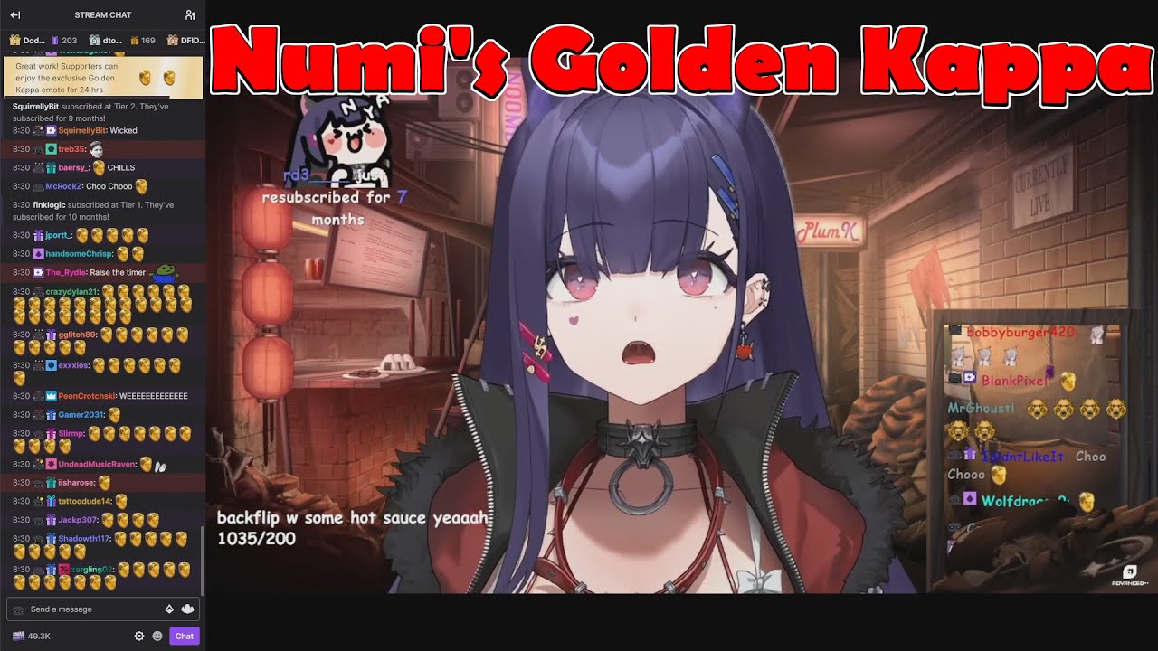 @AkumaNihmune's Golden Kappa Hype Train #vtuber #clips - YouTube