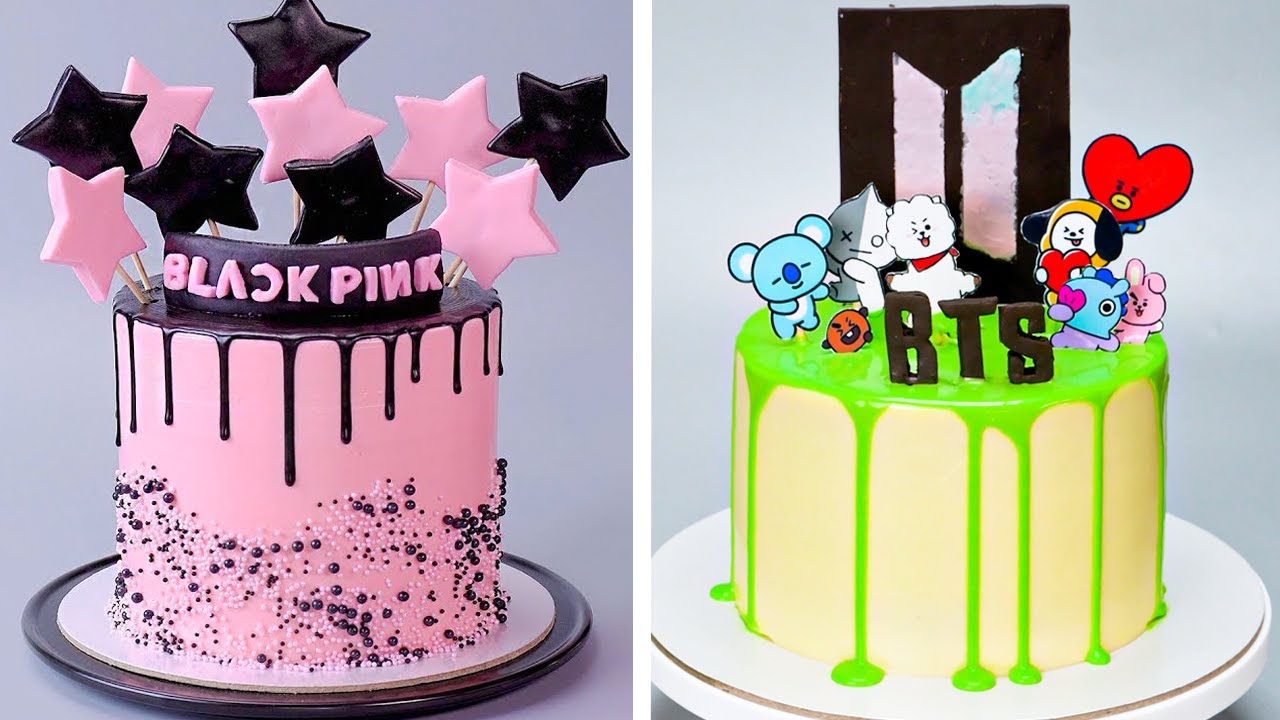 Creative BTS And Blackpink Cake Decorating | Cake Lover - YouTube