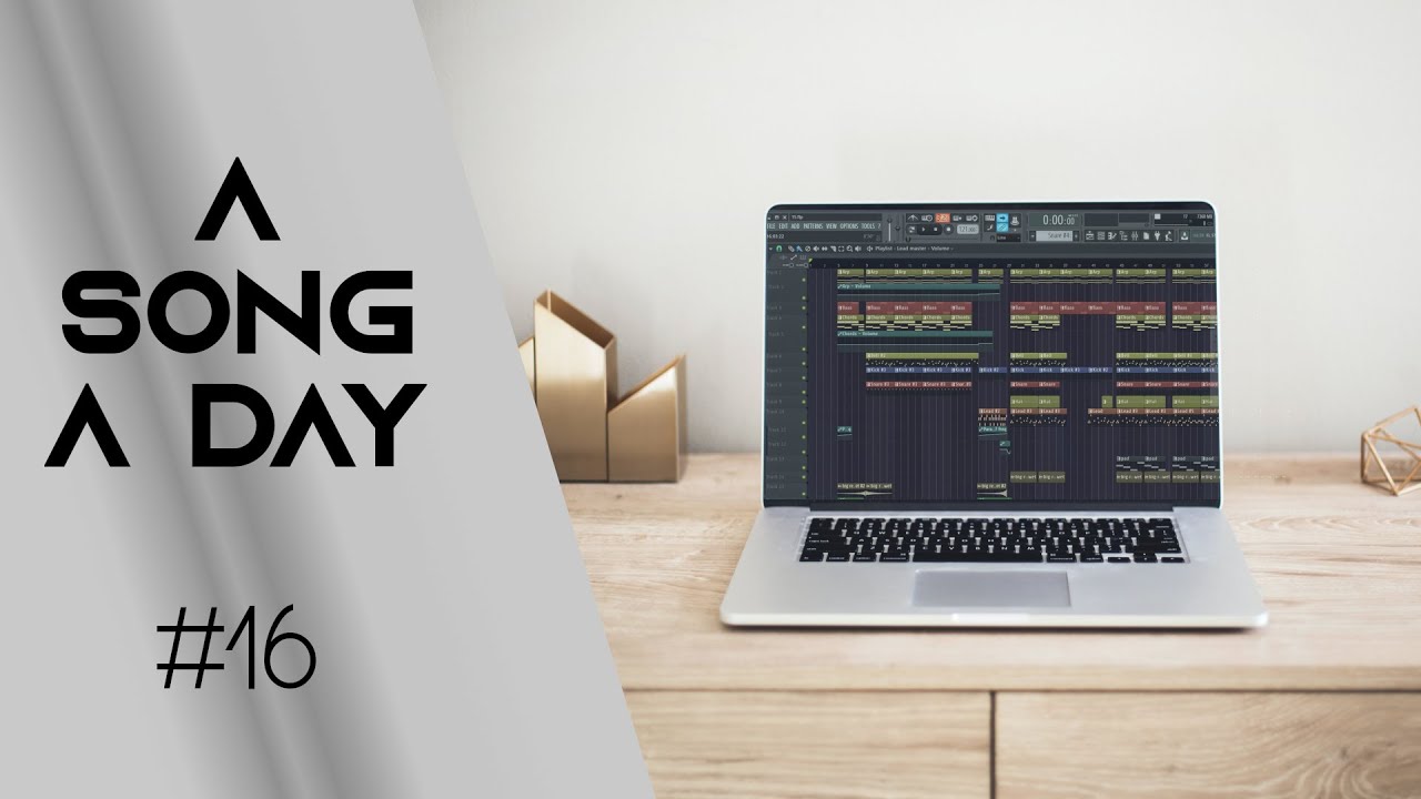 Making A Full Song Every Day - Day 16 - YouTube