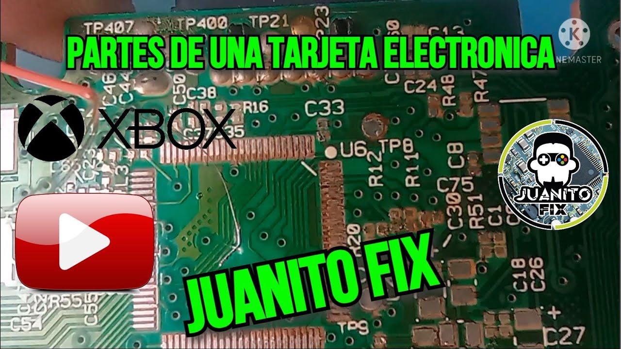 Partes que componen una tarjeta electrónica PCB / Parts that make a PCB ...