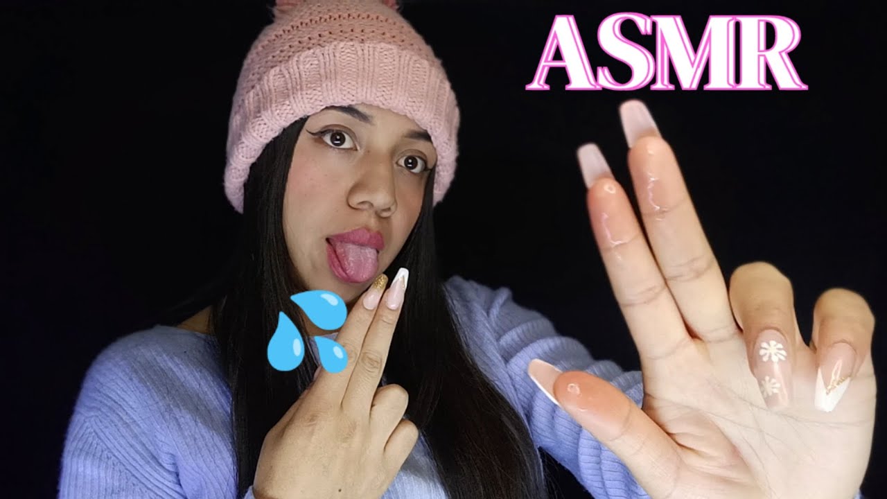 ASMR/👅SPIT PAITING/💦🥵INTENSO/MOUTH SOUNDS - YouTube