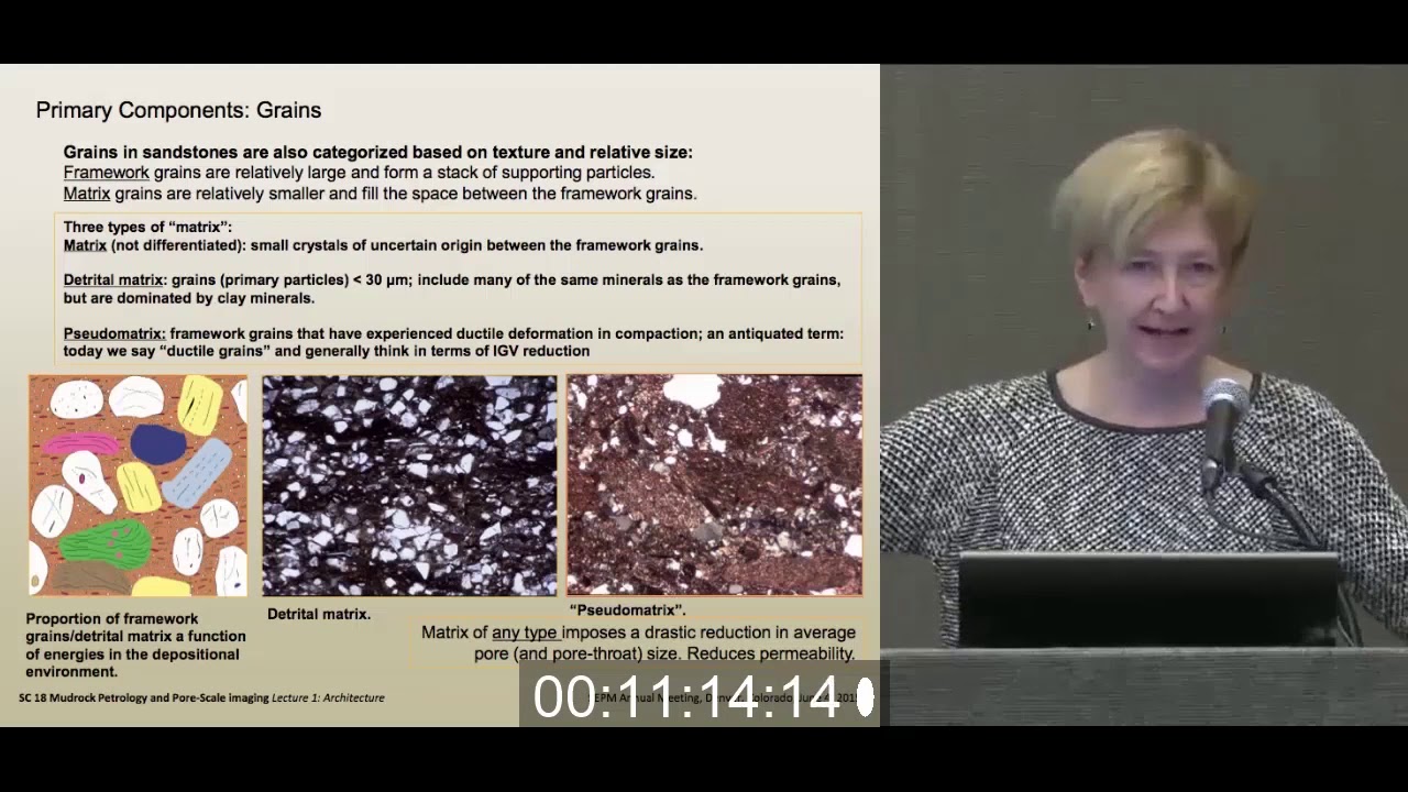 Dr. Kitty Milliken - 1C Basic Architecture of Particulate Sedimentary ...