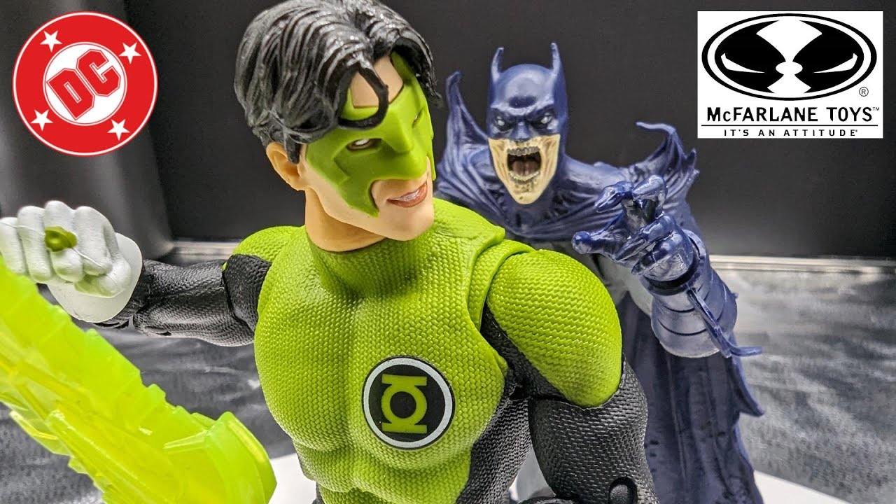 Green Lantern Kyle Rayner Unboxing and Review DC Multiverse Action ...