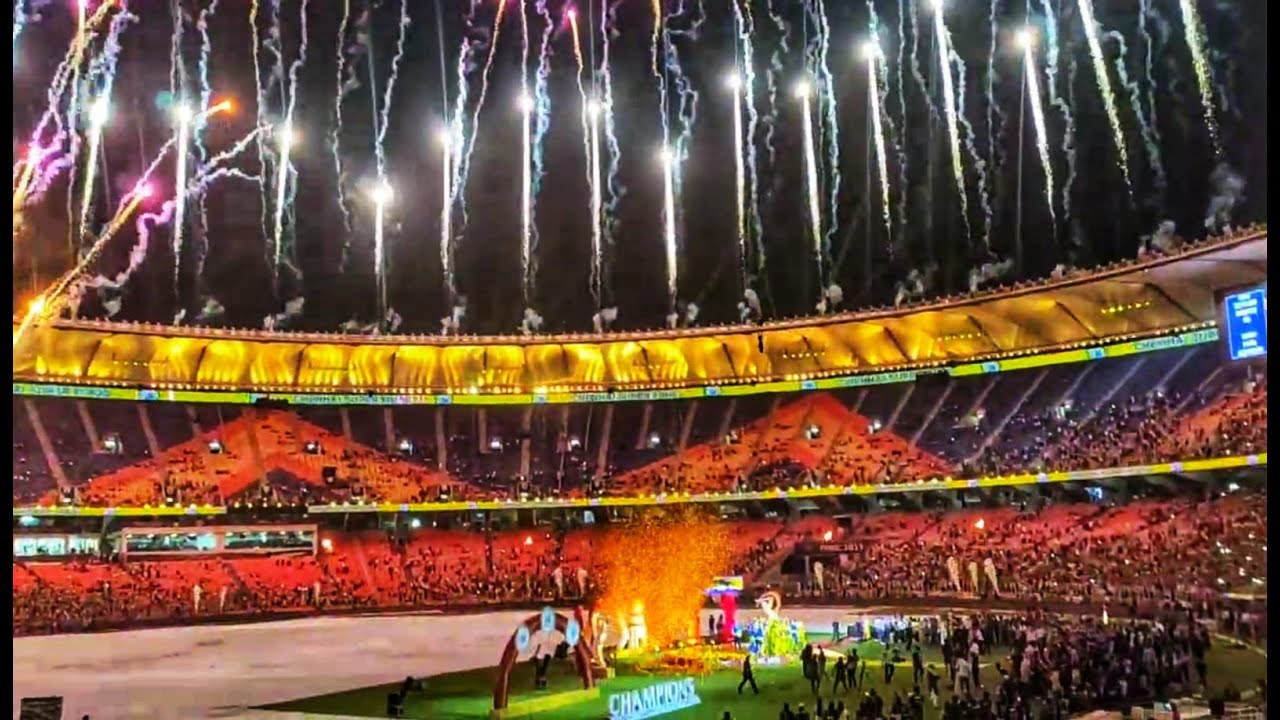 Real footage of Chennai Super Kings celebration at IPL Final at ...