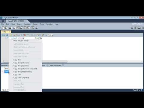 MySQL LTRIM Left Trim Text Function to remove spaces to the left of a text value - YouTube