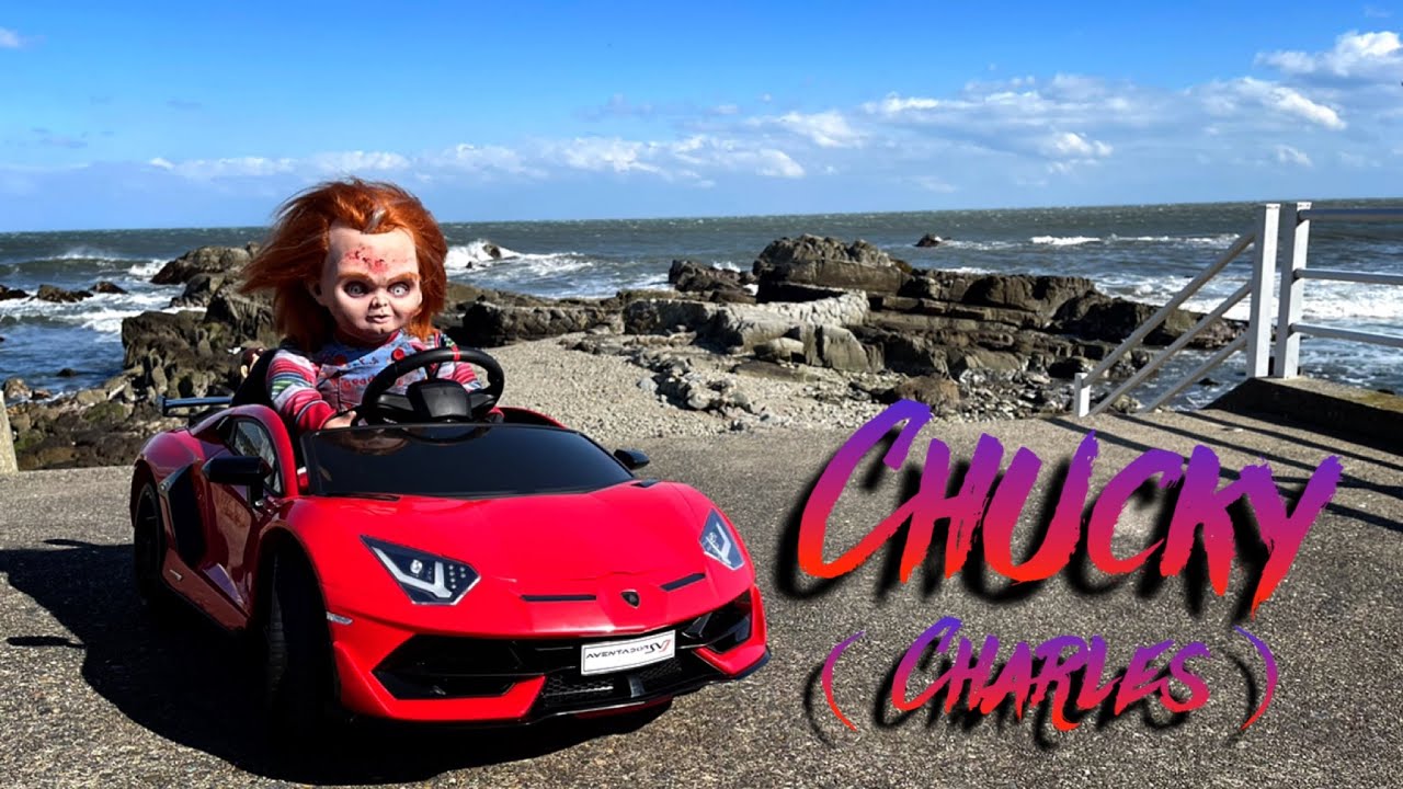 Chucky conduciendo su Lamborghini Aventador en playas de Japón - YouTube