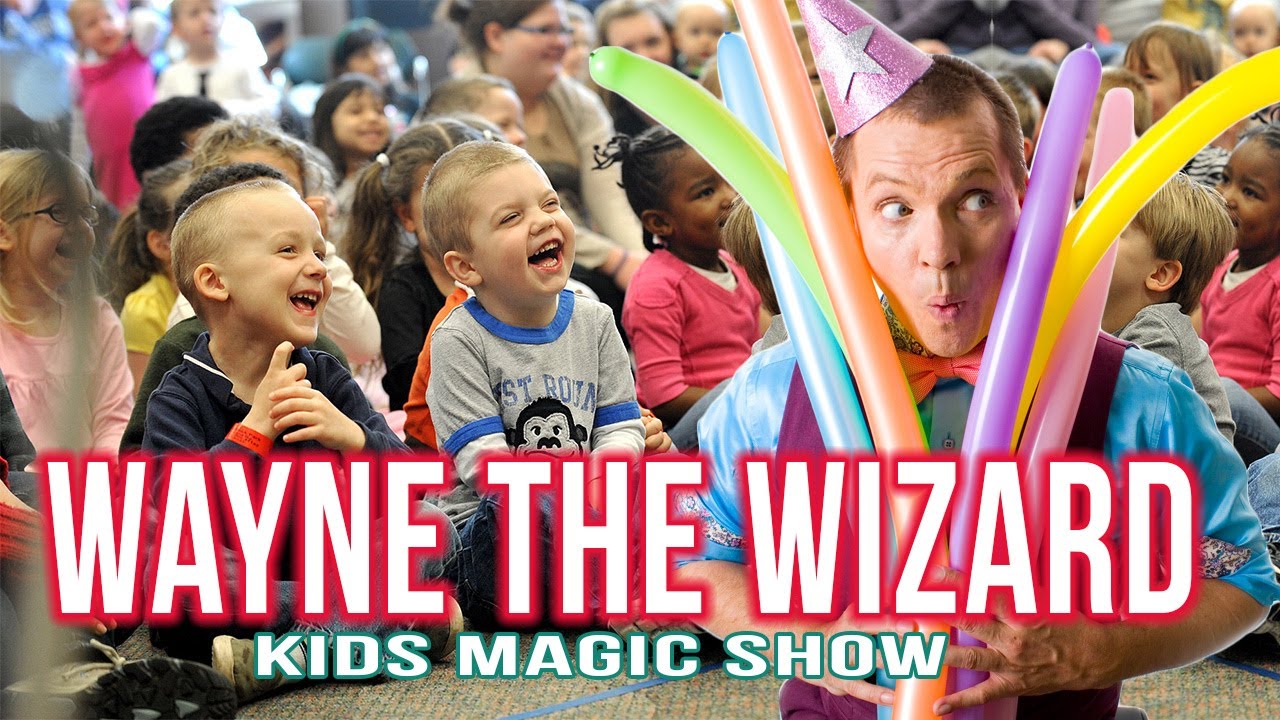 Super Steph's Magician Wayne The Wizard - YouTube