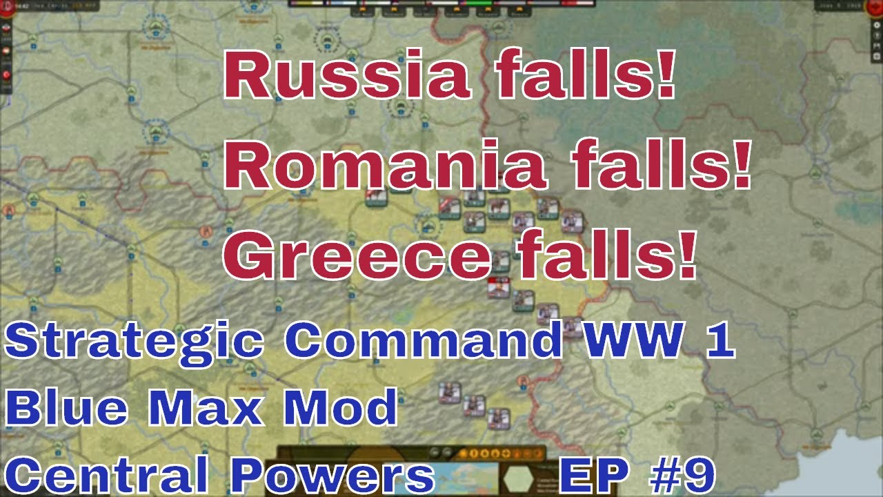 Strategic Command WW1 - Blue Max Mod - Central Powers Ep 9 - YouTube