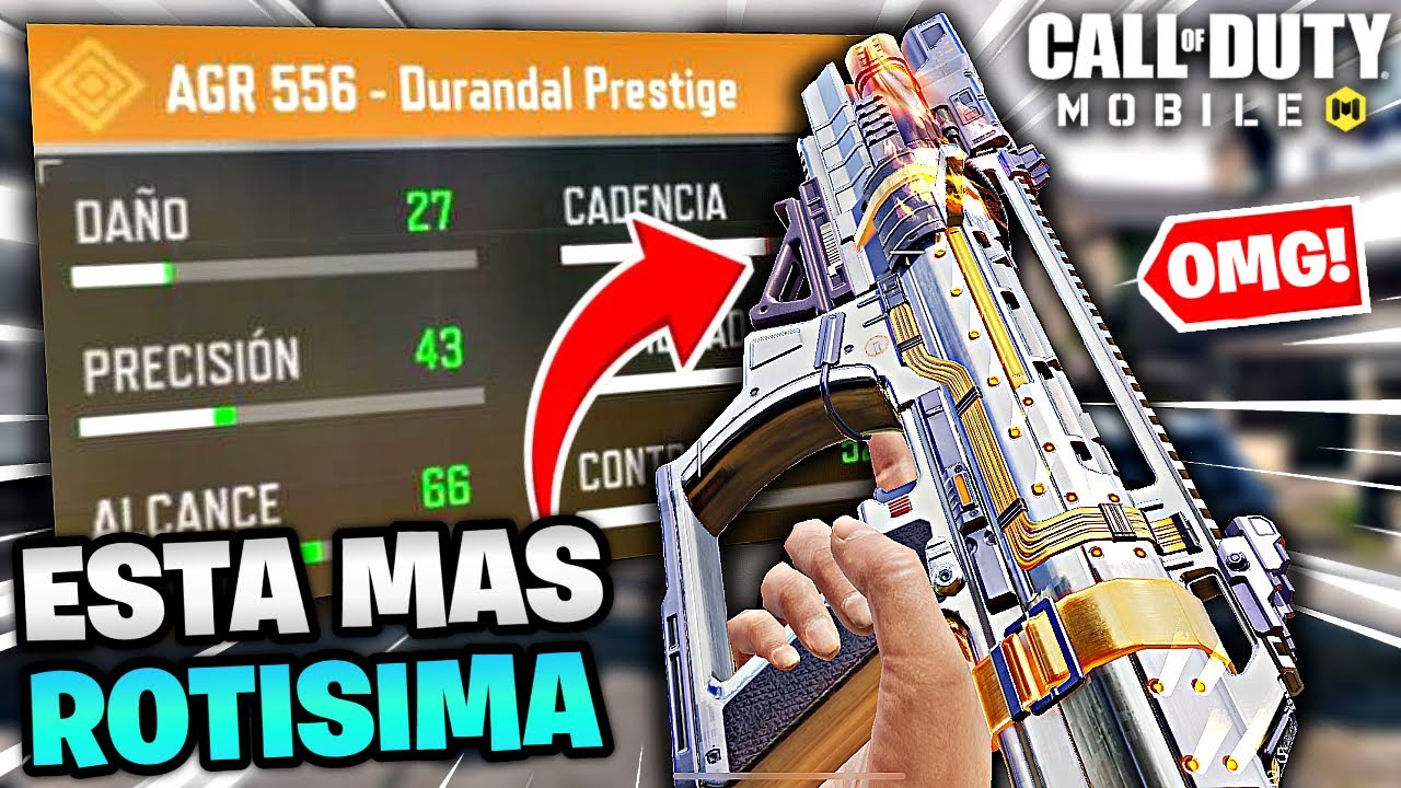 AGR 556 l LA ARMA MAS INFRAVALORADA DEL COD MOBILE / LA MEJOR CLASE ...