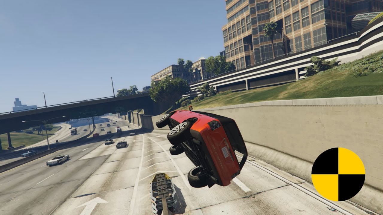 GTA 5 Real Car Crash Test V.I 295 - YouTube