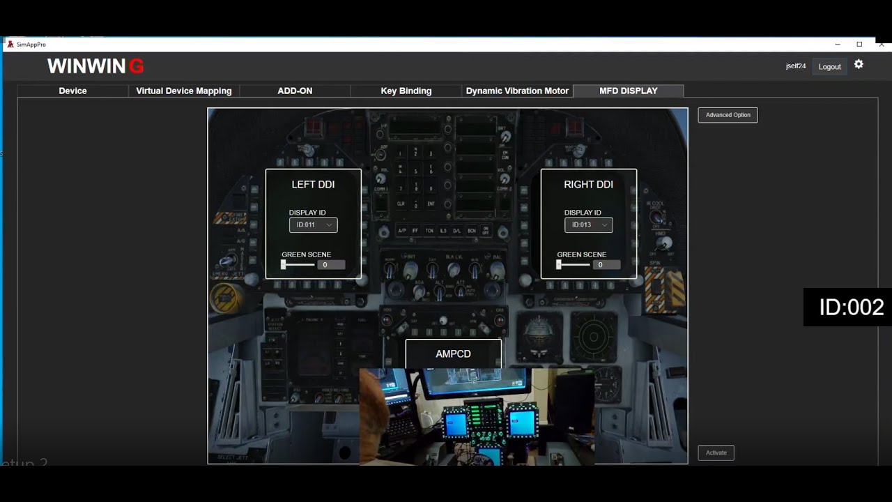 Setting up the WinWing TopGun MIP (Main Instrument Panel) (Display Link ...