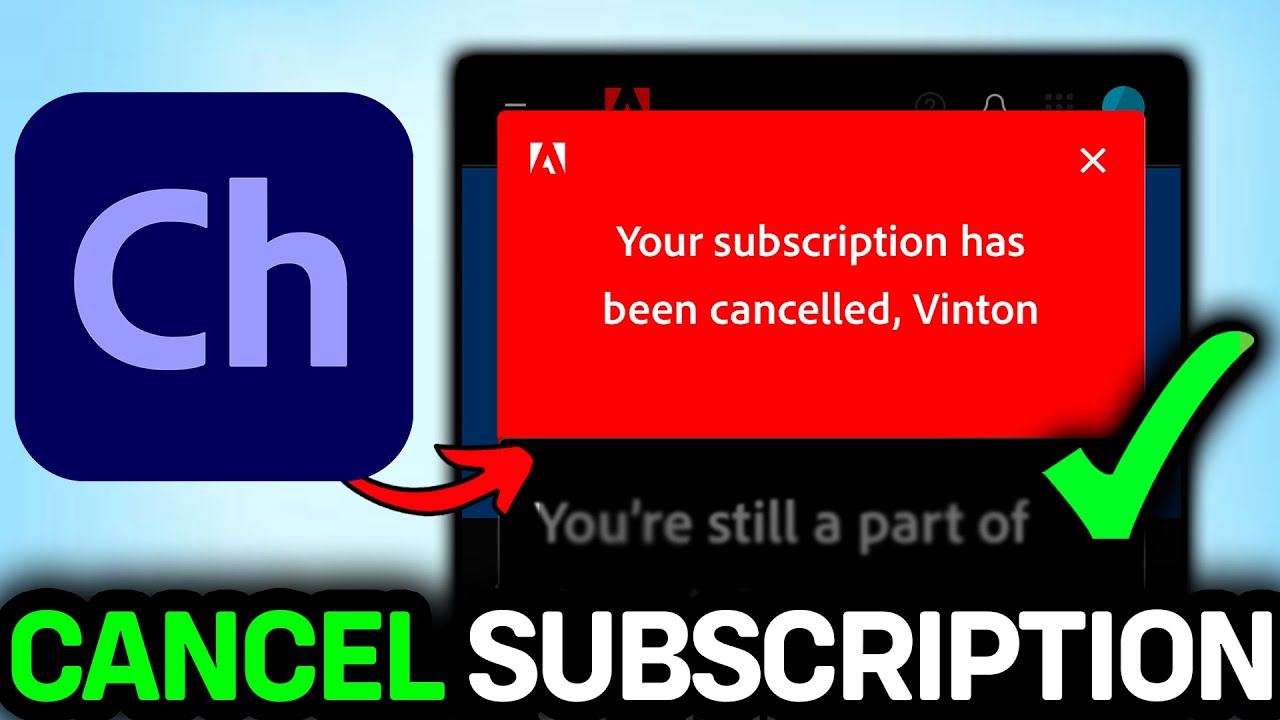 How To Cancel Adobe Character Animator Subscription 2025 | Cancel ...