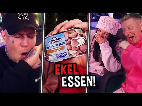 EKELHAFTES ESSEN TESTEN mit Rosemondy & Schradin! 🤢😱 XXL Essenstest | MontanaBlack Highlights