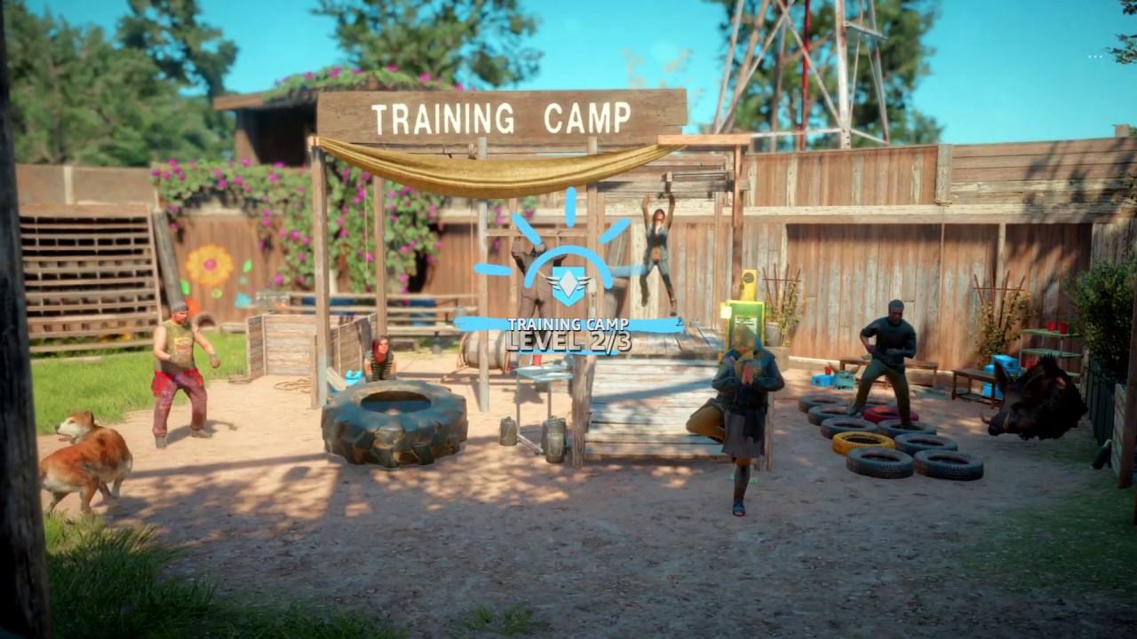 Far Cry® New Dawn: Upgrade training yard; All Guns/Fangs for Hire ...
