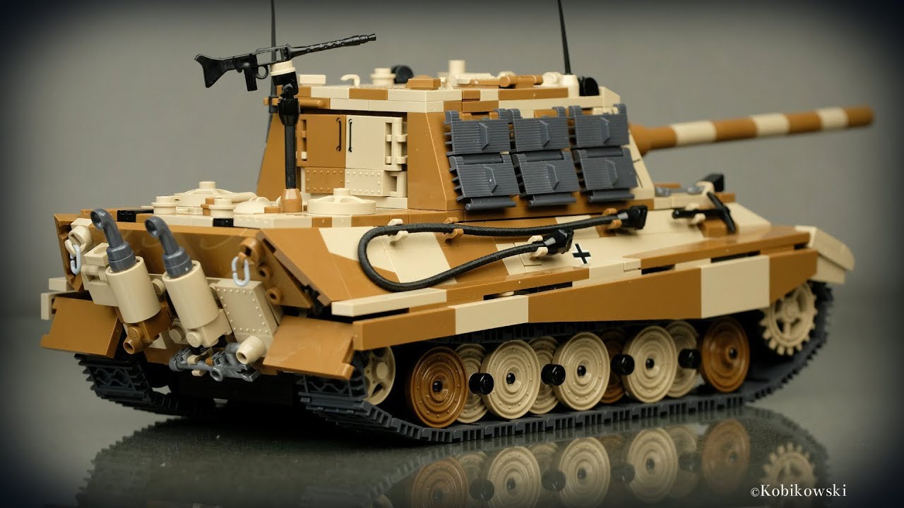 COBI Jagdtiger! [MOC by Krell Modelomania] - YouTube