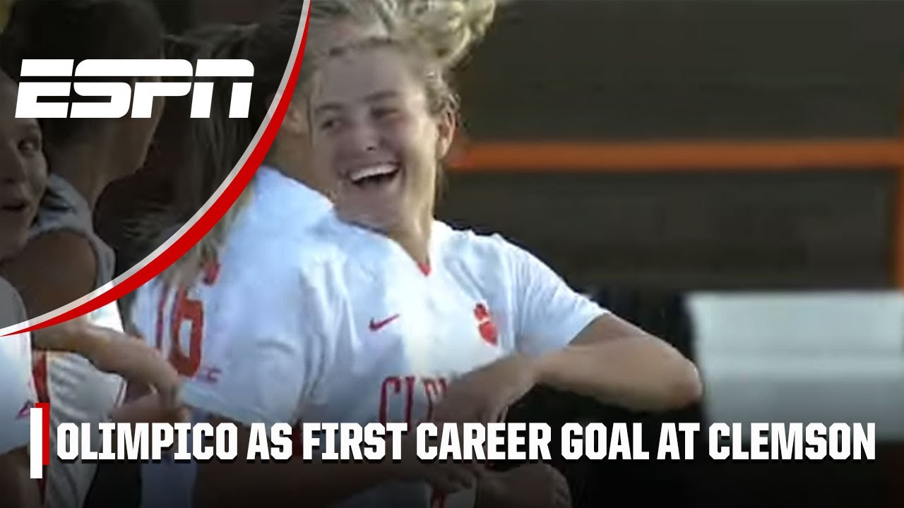 Clemson's Jenna Tobia's first collegiate goal is a STUNNER 🤩 | NCAA on ...