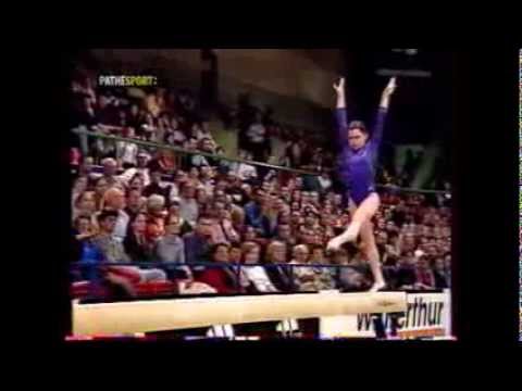 Olga ROSCHUPKINA (UKR) beam - 2000 Montreux EF