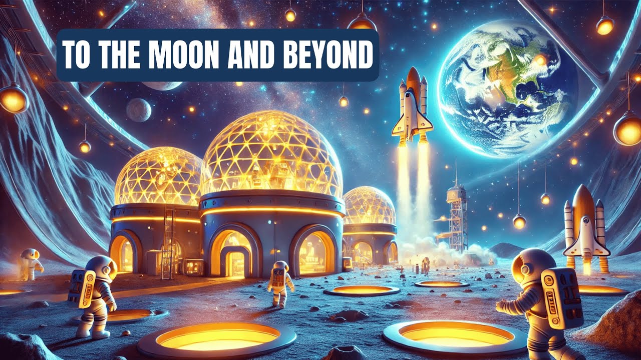 To the Moon and Beyond! | Fun Space Adventure Rhyme for Kids - YouTube