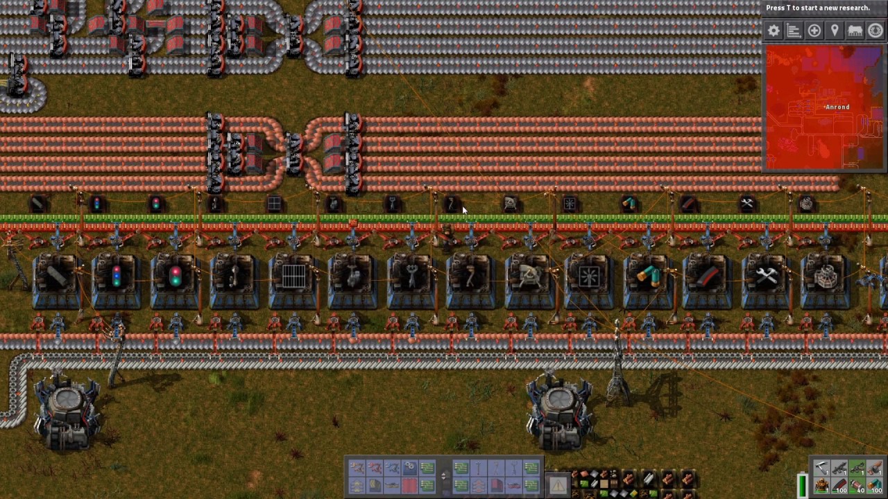 Factorio Mega Map #40 - Redesign 8/9: Item Sorting - YouTube