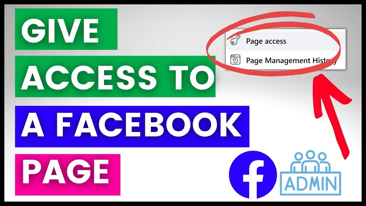 How to access on facebook page | fb page admin | page access | facebook ...