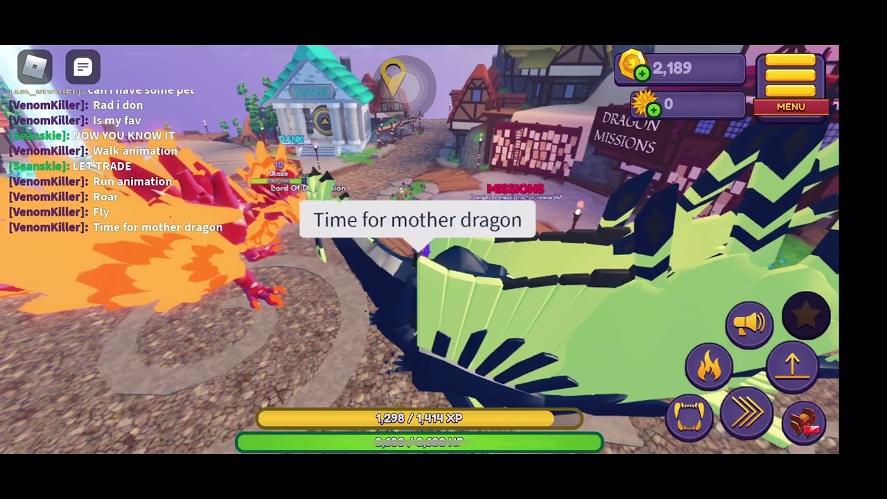 Dragon Adventures Radidon And Mother Dragon Showcase - YouTube