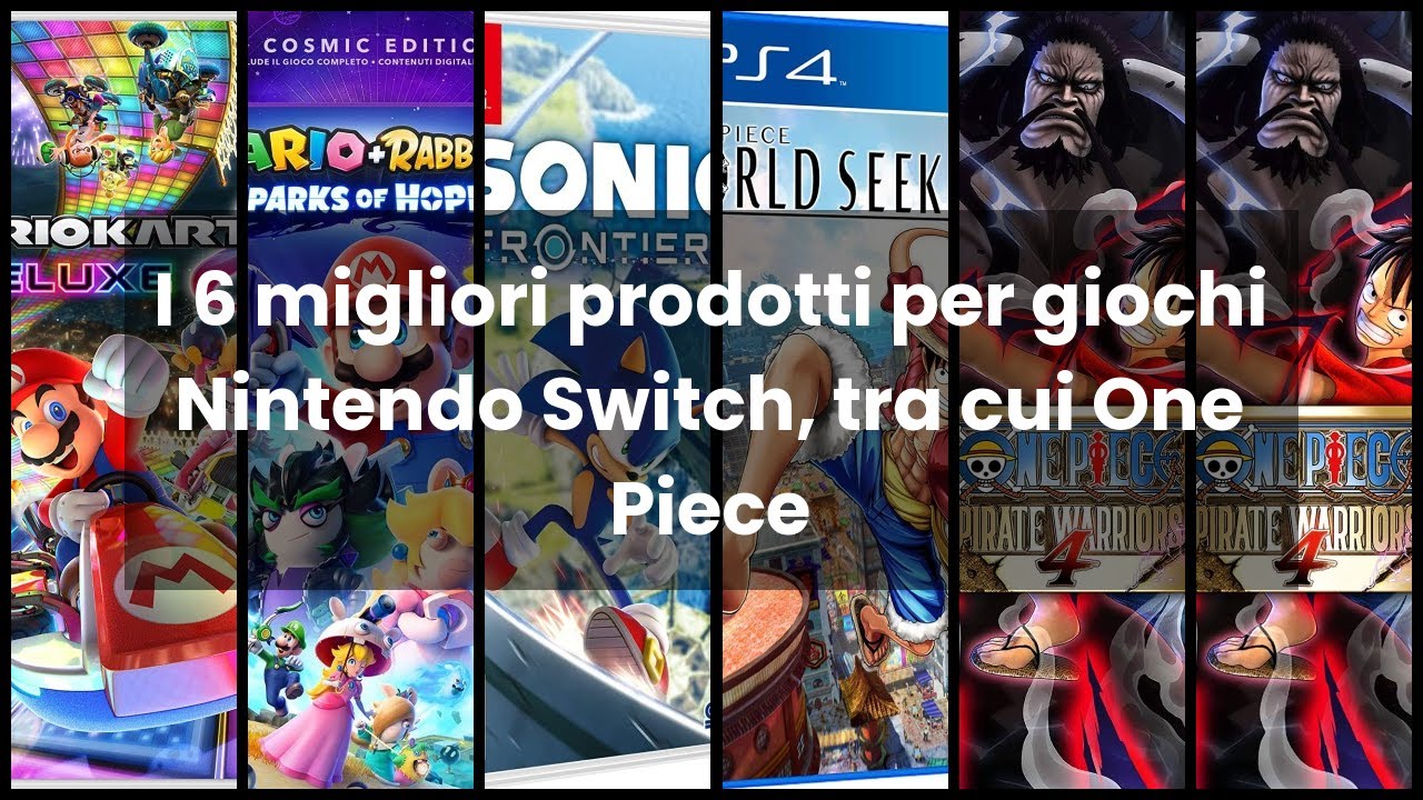 【one Piece Nintendo Switch】i 6 Migliori Prodotti Per Giochi Nintendo