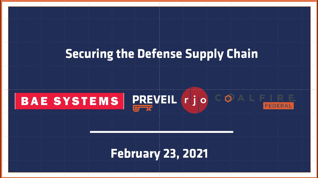 Securing the Defense Supply Chain - YouTube