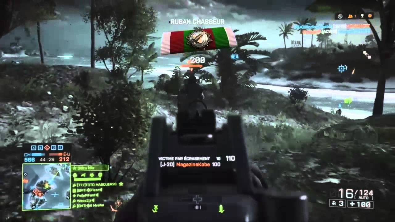 Awesome kills sur battlefield 4 - YouTube