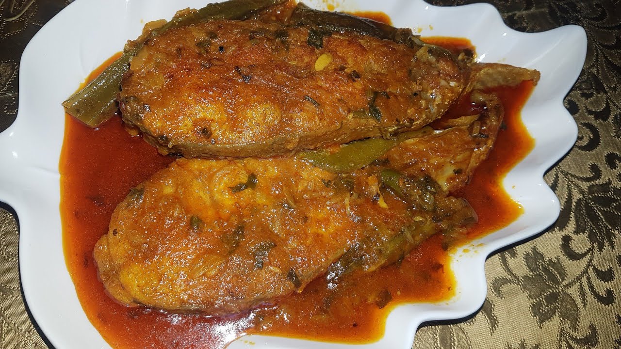 Chitol Fish With Okra Curry Recipe. - YouTube