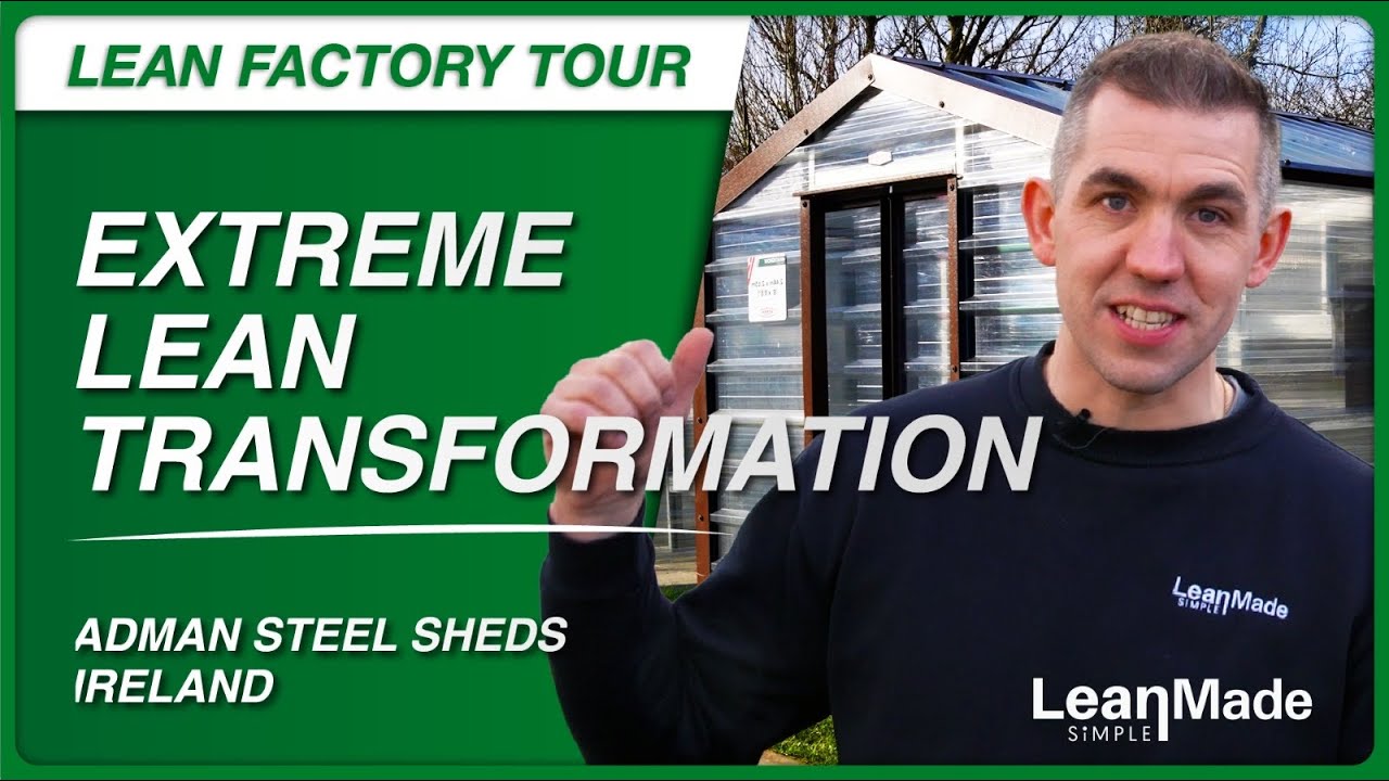 FACTORY CHAOS to LEAN CALM: Lean Manufacturing Factory Tour - YouTube