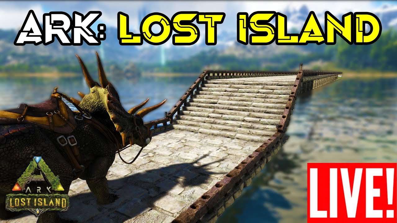 Ark: The Lost Island - Building a MASSIVE Bridge E.03 - YouTube