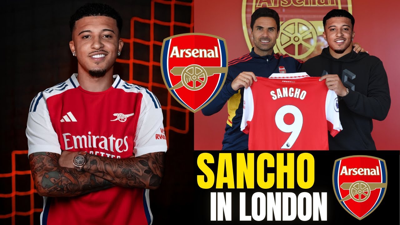 CELEBRATE! SANCHO CHOOSES THE RED SIDE OF LONDON TO WEAR THE SHIRT ...