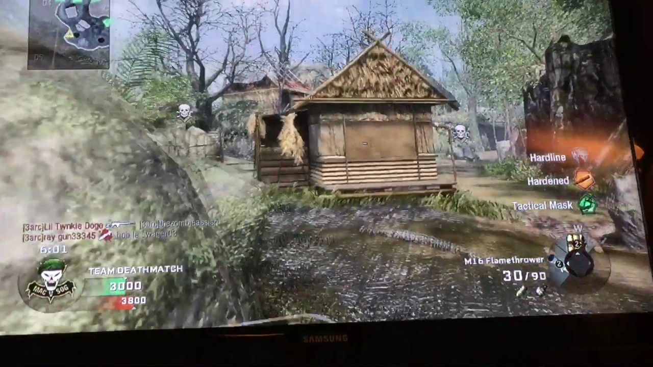 Bo1 multiplayer gameplay (Vietnam gameplay) - YouTube