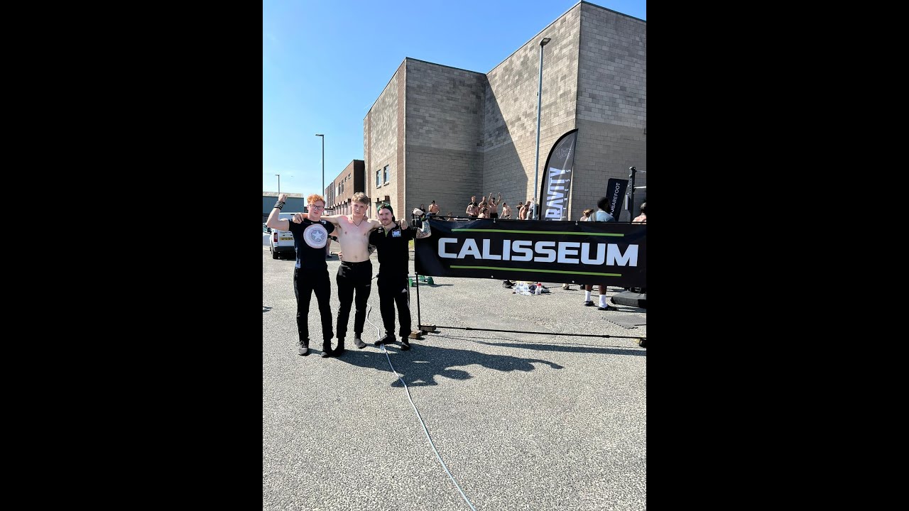 Calisthenics Competition in Manchester (Calisseum Competition Freestyle ...