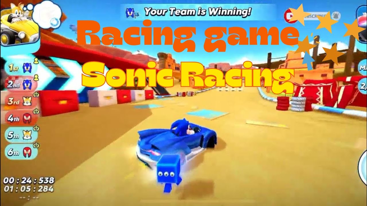 Sonic Car Racing | Racing games for kids | Racing games - YouTube
