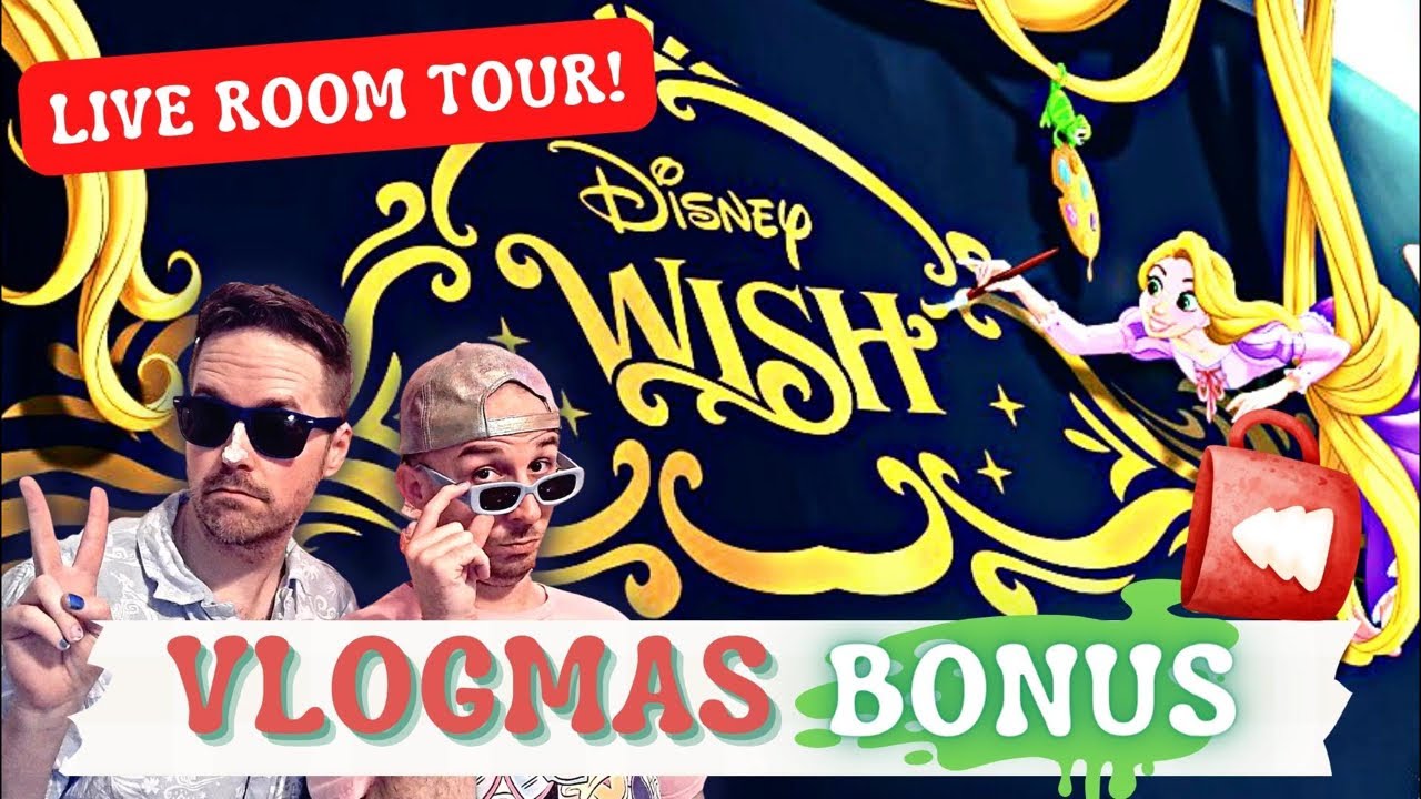 Disney Wish | Live Room Tour | Disney Cruise Line | Very Merrytime ...