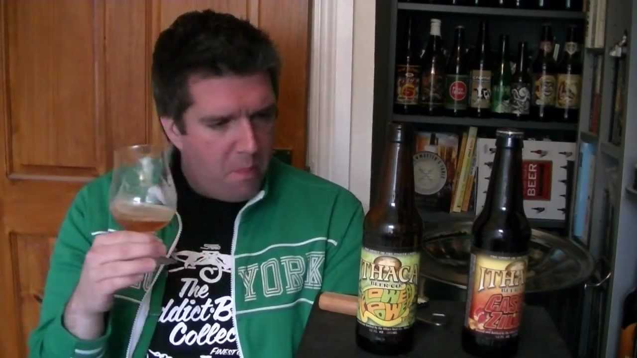 Ithaca Beer Company - Flower Power IPA - HopZine Beer Review - YouTube