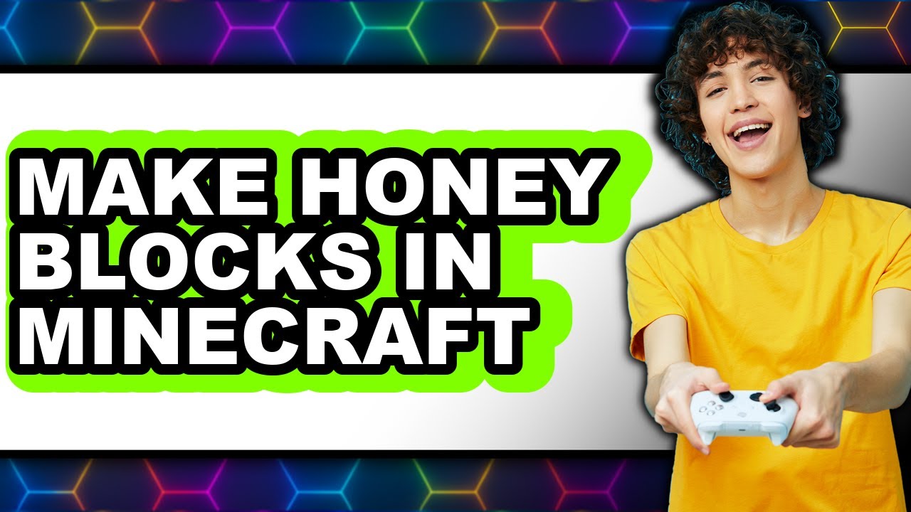 How To Make Honey Blocks In Minecraft 2025 - Full Guide - YouTube