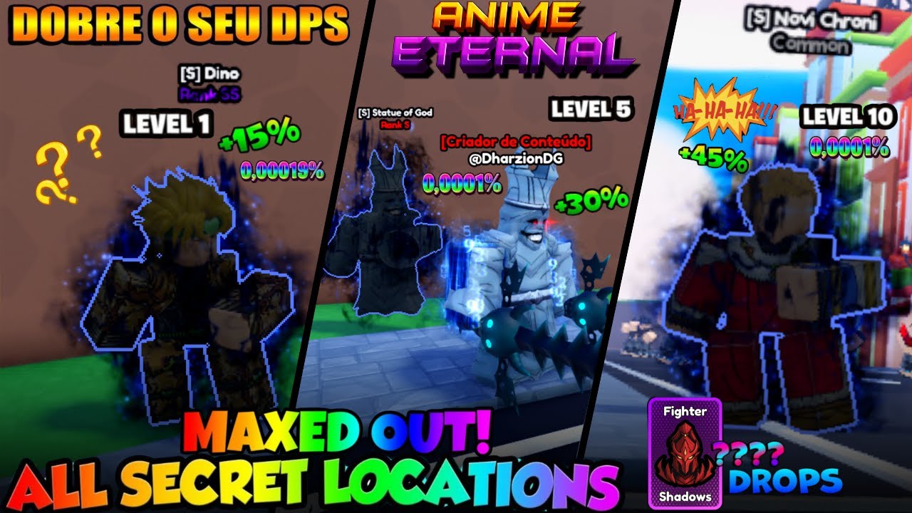 LOCALIZAÇÃO SHADOW RANK SS BOSS SECRETO COMO DROPAR TODAS SHADOWS ...