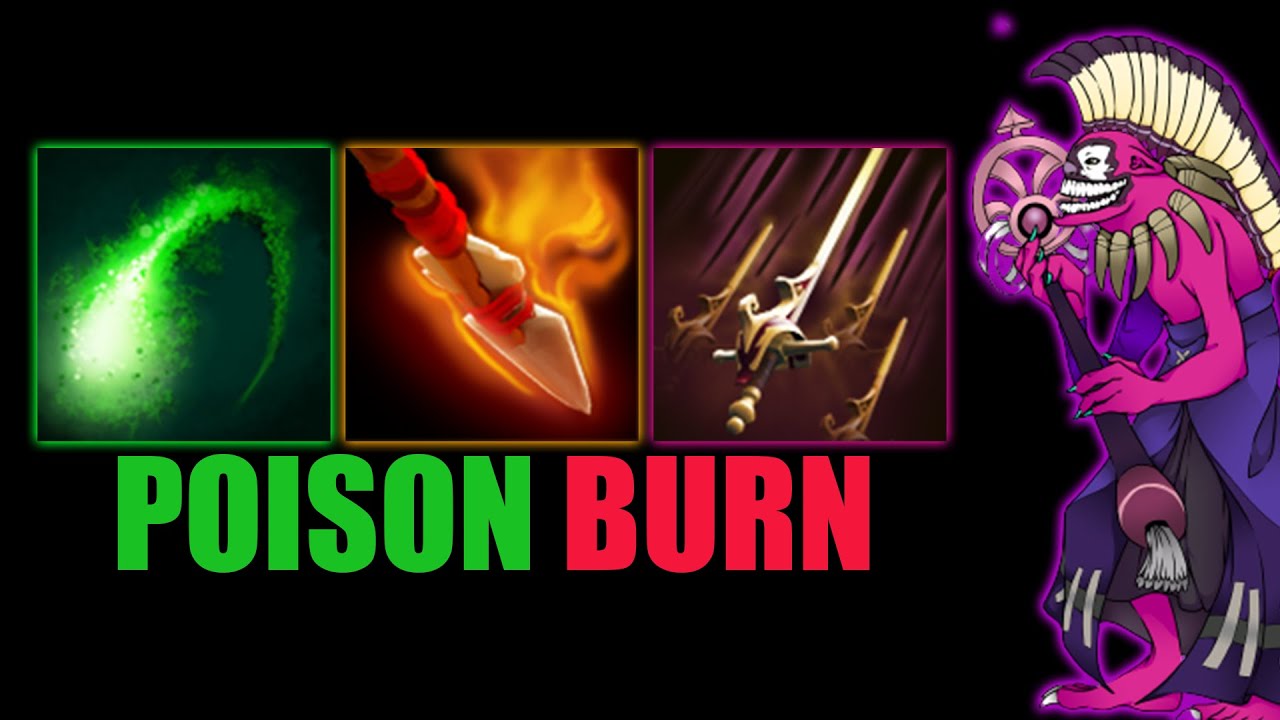 Poison Burn POISON ATTACK + BURNING SPEAR | Ability Draft - YouTube